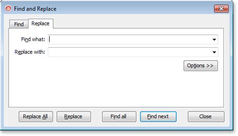 find and replace dialog vcl devexpress documentation