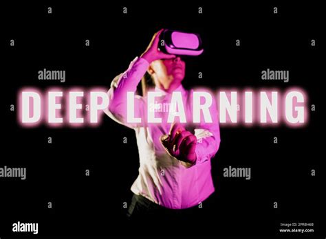 Inspiration Showing Sign Deep Learning Business Concept Hierarchical