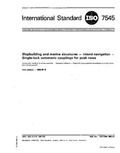 Buy Iso 75451983 Shipbuilding And Marine Structures Inland