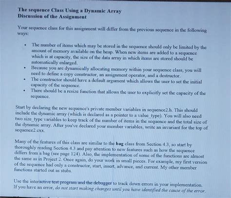 Solved Page Of Programming Assignment 3 Revise The Sequence