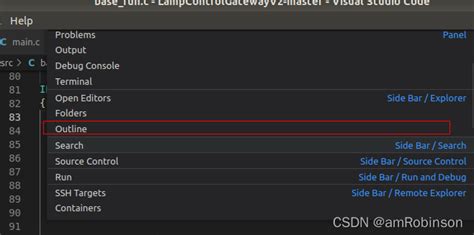 Vscode显示所有函数 英文版 Vscode Outline 显示function Csdn博客
