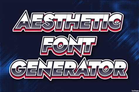 Aesthetic Font Generator Text Effect And Logo Design Font