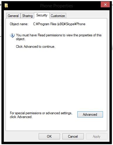 Access Is Denied Unable To Obtain Permissions Microsoft Community