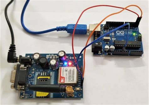 Interface GSM Module With Arduino GSM Module Working