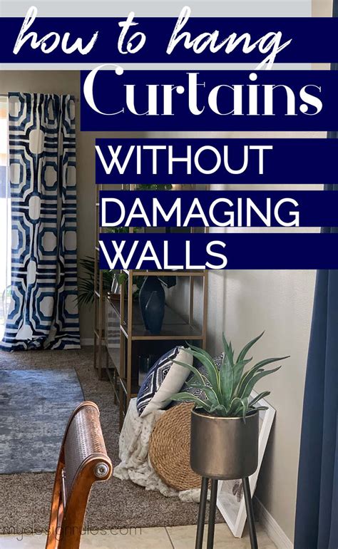 Hanging Curtains From Ceiling With Command Hooks Shelly Lighting
