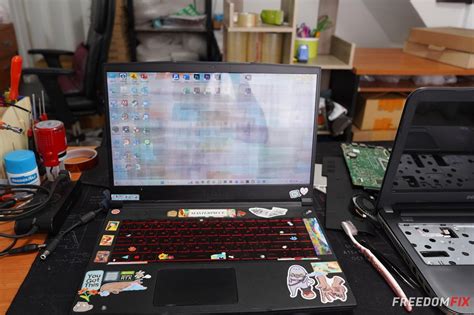 รับเปลี่ยนจอ Notebook Msi Gf65 Thin 9sexr 670th 165hz Srgb 100 จอแตก จอร้าว จอเสีย เป็นเส้น สี