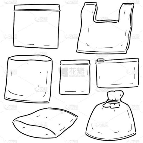 塑料袋素材 花瓣网