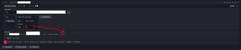 Loki Query Builder Label Filter Expression Treats Int As String Resulting In Invalid Logql