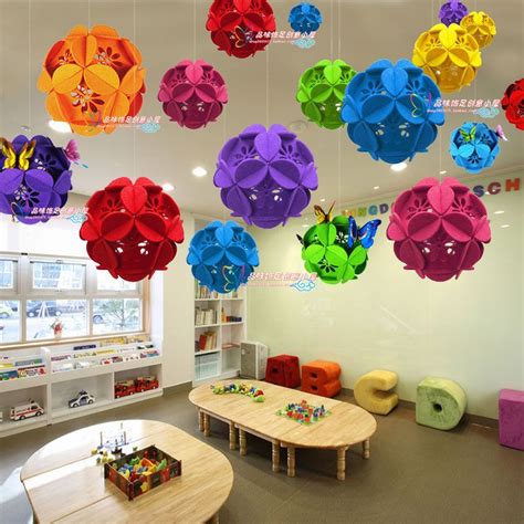 Ceiling Hanging Decoration Ideas For School