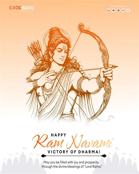 wishing you a joyous and blessed ram navami from codebergit 🚩 on this… codebergit technology