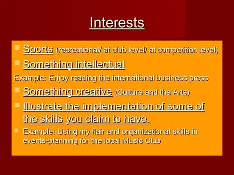 Powerpoint Cvs Ppt