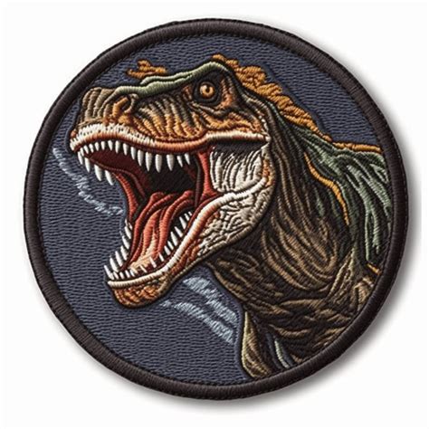 Dinosaur Patch Etsy