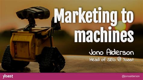Marketing To Machines Speaker Deck