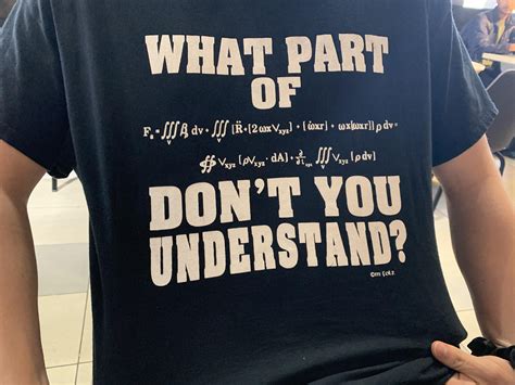 Not Really A Meme But Does Anyone Know What This Equation Is Its On My Friends T Shirt R