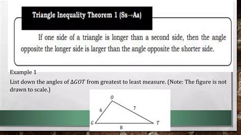 Triangle Inequality Theorempptx