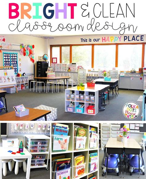 Flexible Seating Classroom Design Polka Dots Please