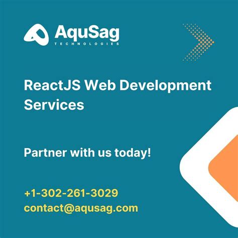 🚀 reactjs web development services aqusag technologies