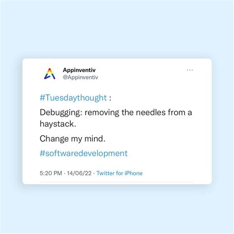 Appinventiv On Linkedin Tuesdaythoughts Softwaredevelopment Appinventiv