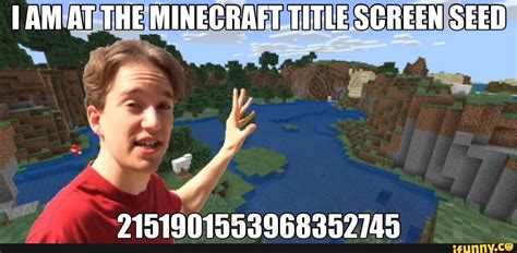 [10000印刷√] Minecraft Title Screen World Seed 185209 Minecraft Title