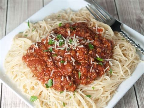 Really Simple Crock Pot Spaghetti Sauce Recipe Cdkitchen Com