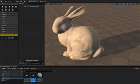 Modeling Mode Extension Plugins In Ue5 — Gradientspace