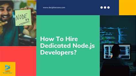 How To Hire Dedicated Nodejs Developers