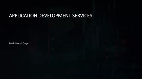 Ppt Application Development Service Provider Web Development Powerpoint Presentation Id