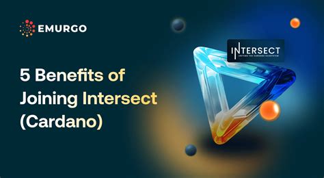 5 Benefits Of Joining Intersect Cardano Emurgo