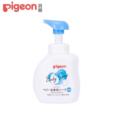 Pigeon 貝親 嬰兒泡沫沐浴乳500ml Pchome 24h購物