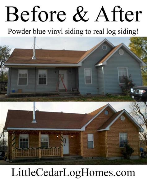 Little Cedar Log Homes Red Cedar Log Siding Trim And Porch Posts Log