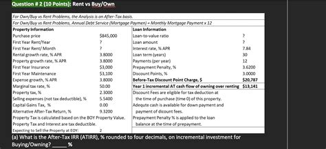 A What Is The After Tax Irr Atirr Rounded To