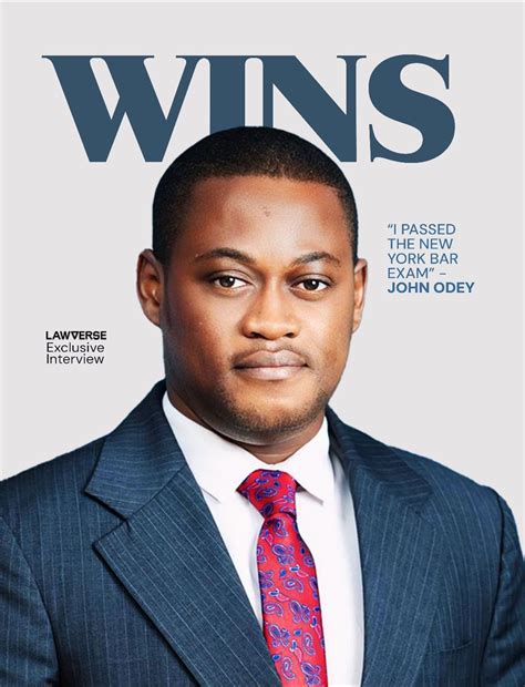 John Odey On Linkedin I Had An Interview With Lawverse Magazine There
