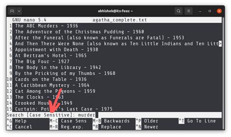 Editing Files In Linux Command Line