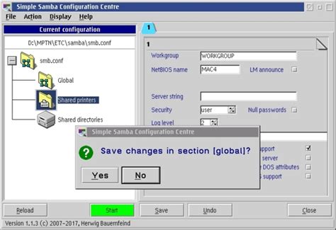 Basic Install Of Samba Server 13 On Arcaos Os2worldcom Wiki