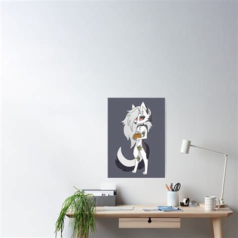 Loona Wolf Nsfw Helluva Boss Poster Von Dorrian748 Redbubble