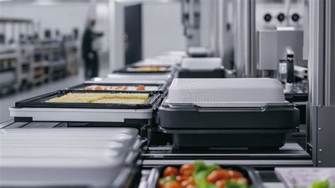 Smart Food Processing System With Automated Sorting Technology Stock Illustration Illustration