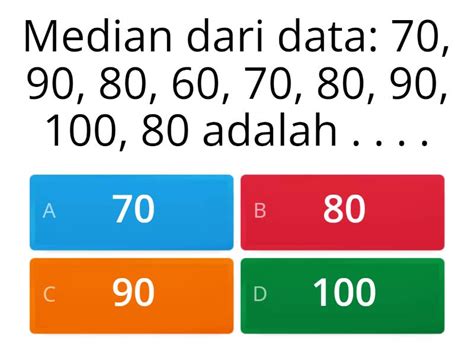 Statistic Quiz