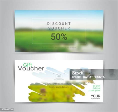 상품권 및 쿠폰 할인 쿠폰 또는 배너 웹 서식 파일 확인은 제품의 이미지에 대 한 배경 흐리게 그라데이션 메쉬 회사 제공 건강