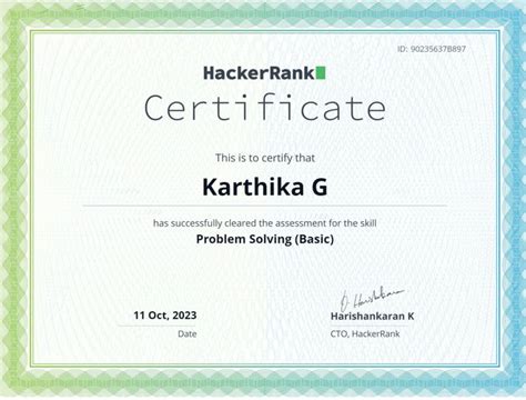 Hackerrank Certifications Problemsolving Css Javascript Sql Java