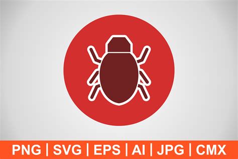 Vector Bug Icon Graphic By Iyikon · Creative Fabrica