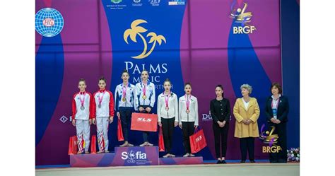 България спечели бронз в отборното класиране от турнира по художествена гимнастика в София