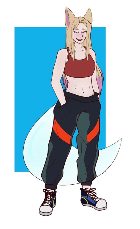 Daily Ahri Fanart 1902 Kda Ahri Wearing Akalis Outfit By Chaengkuma