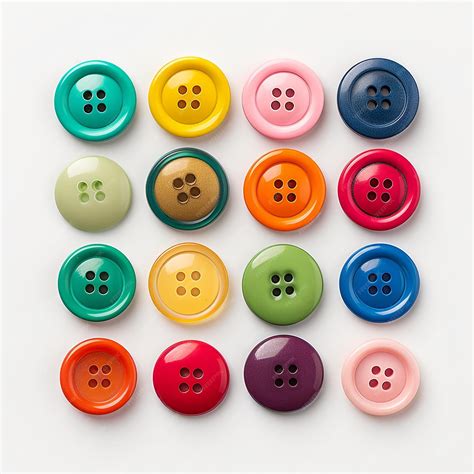 Premium Photo Colorful Assortment Of Buttons For Sewing And Crafting