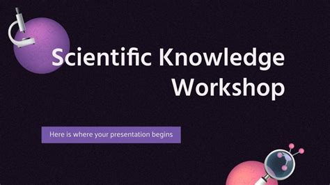 Scientific Knowledge Workshop Presentation