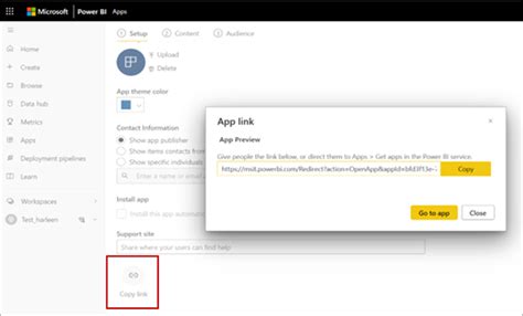 Publish An App In Power Bi Power Bi Microsoft Learn