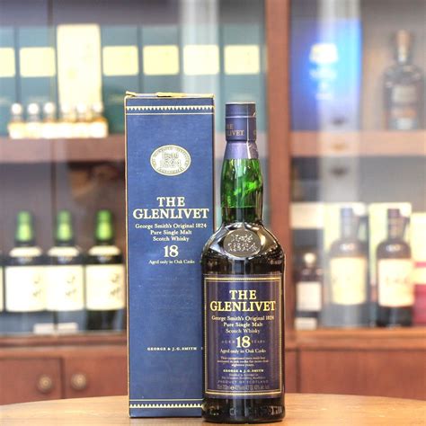 Glenlivet 18 Years Old "George Smith's Original 1824" Pure Single Malt ...