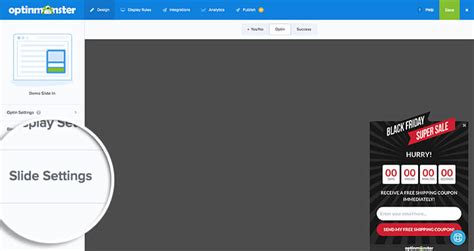 How To Create A Slide In Campaign With Optinmonster