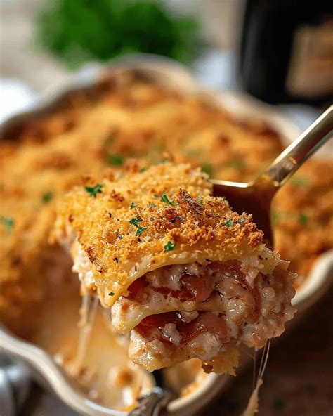 Chicken Cordon Bleu Casserole