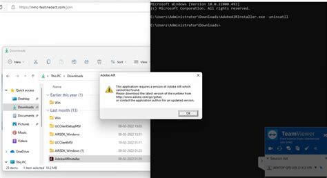 Windows Cannot Install AIR Runtime Version Issue Airsdk Adobe