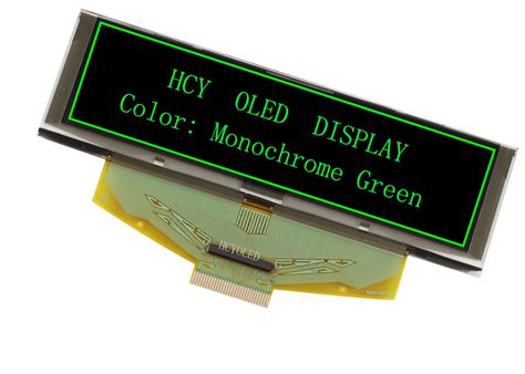 312 Oled Display Screen Green Color 256x64 Pixels Led Lcm Tft